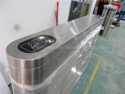 Slim Shape Access Control Smart Fast Speed Gates Barrier Turnstile System / Stadium Turnstile 1400x330x990mm supplier