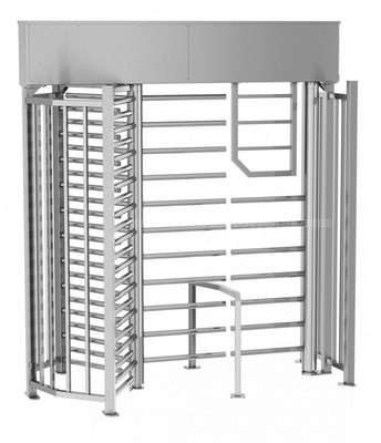 Deluxe Automatic Full height Turnstile Single Lane Pedestrian System Parking Facilities Rotating Gates supplier