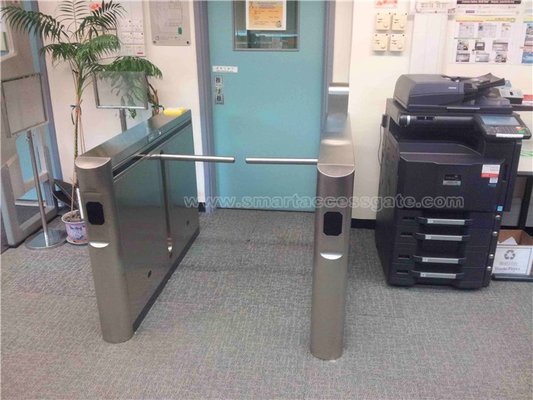 Pedestrian Intelligent Security Channel Gate MA-YZ102 Drop Arm Turnstile Access Control with LED Indicator supplier