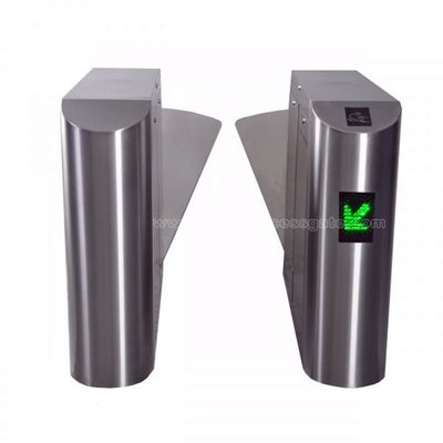 New Design Anti-Collision Walk Through Metal Swing Gate For Bus Station IC Card Reader System supplier