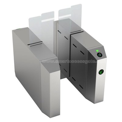 Smart Access control system glass door High speed automatic turnstile for office building supplier