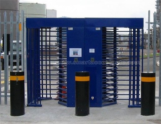 Hight Quality Double lane full height turnstile security revolving gate for school supplier