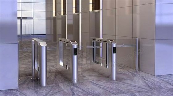 Dustproot Entrance Access Control Speed Gate Smart Anti-tailgating Flap Barrier Turnstile supplier