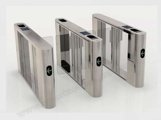 Customized High quality full automatic OEM / ODM swing barrier&fast speed gate for Metro Station supplier