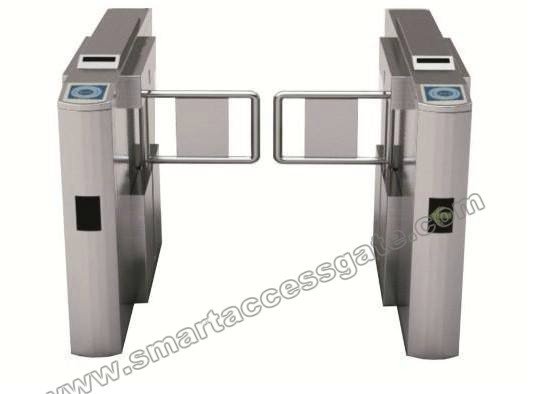 304 Stainless Steel Swing Gate Turnstile,Electronic Security Turnstile Sliding Gate supplier