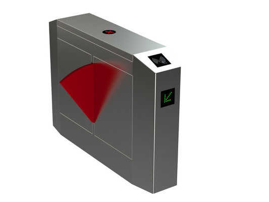 Best selling flap turnstile gates for office with rfid card reader supplier