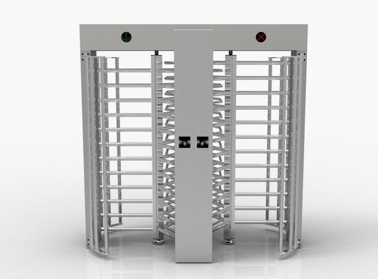 Double Lane Full Height Turnstile 304 / 316 Stainless Steel Turnstiles with FCC CE Approved supplier