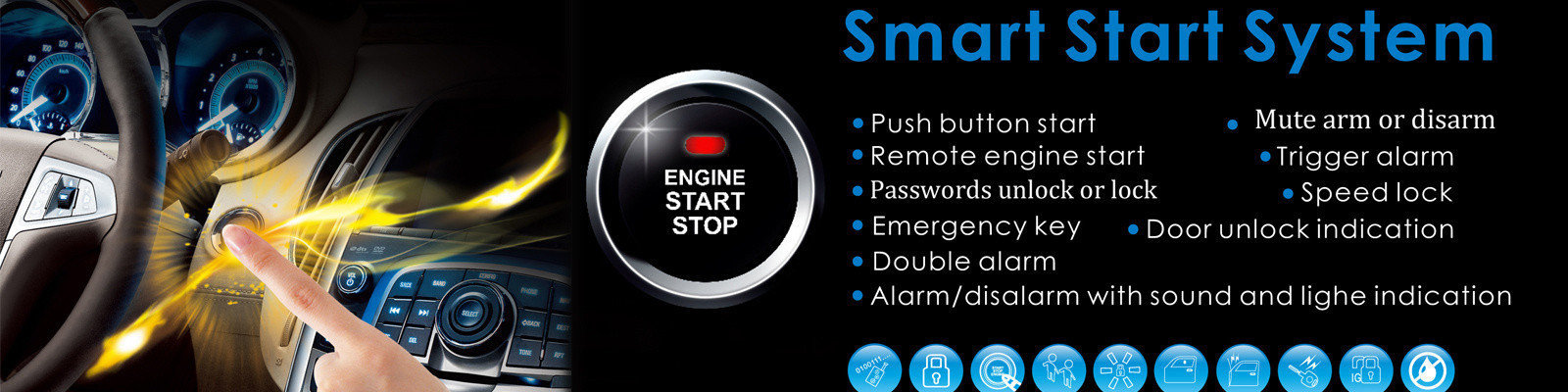 quality Smart Car Alarm System factory