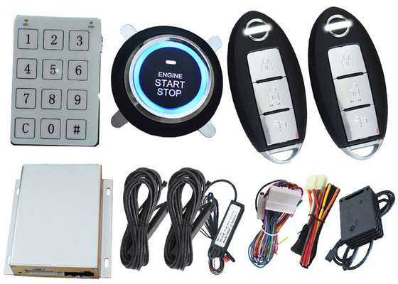 Two Way Security Car Alarm Remote Car Locking System , Car Burglar Alarm System For Diesel Or Petrol Car