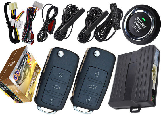 Intelligent Key Remote Start Keyless Entry System , Anti Hijack Car Alarm Proximity Sensor