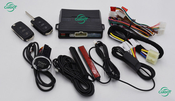 Flip Key Remote Car Starter And Keyless Entry System , Auto Central Lock Truck Alarm System