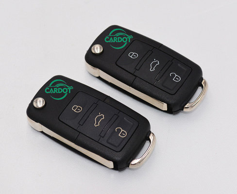 Flip Key Remote Car Starter And Keyless Entry System , Auto Central Lock Truck Alarm System