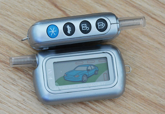 LCD Remote Engine Starter Auto Car Alarm System Supporting Diesel Or Petrol Car