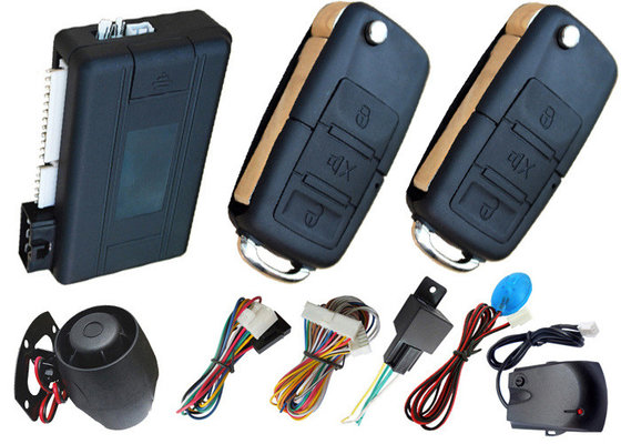 Remote Truck Starter Auto Car Alarm System With Sdual Stage Shock Sensor