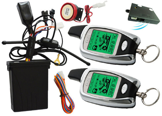 Anti - Hijacking Motorcycle Alarm System Motorbike Security Devices Microwave Sensor Detection