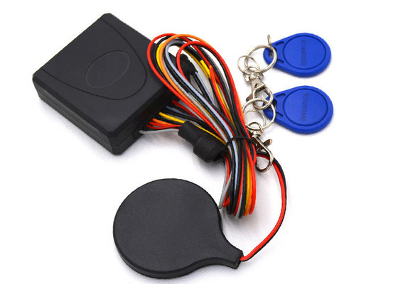 Transponder RFID Motorcycle Security Alarm System , Visible Anti Theft Scooter Alarm System
