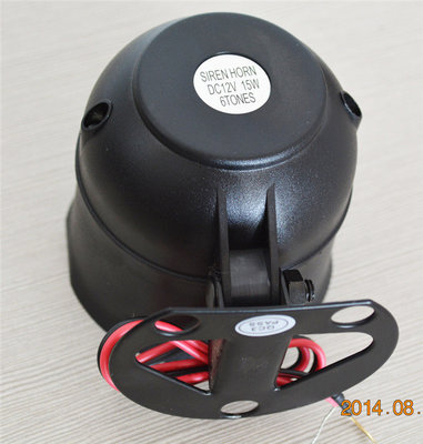 6 Tones / 1 Tone 15w Loudest Car Alarm Siren Maximum Current 700mA 105 Sound Level Db