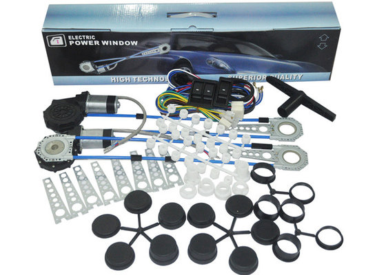 Automotive 2 Doors Electric Power Window Kits For Cars With One Button Window Up Down