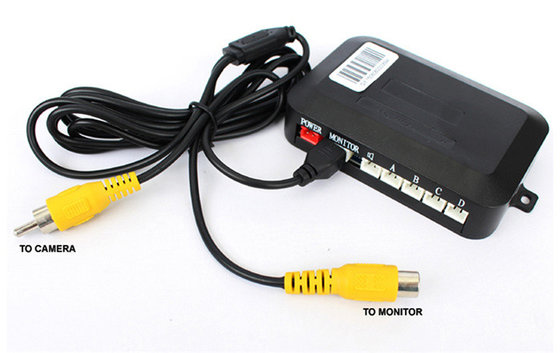 1.5W Number Power Plate Reverse Parking Sensor System , Parking Assist System Kit BIBI Alarm Type