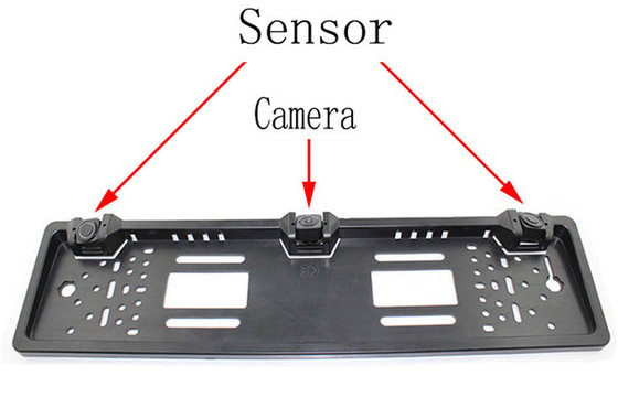 1.5W Number Power Plate Reverse Parking Sensor System , Parking Assist System Kit BIBI Alarm Type