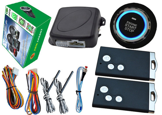 High Security Design Rfid Push Button Start System , Anti - Collision Remote Keyless Ignition System