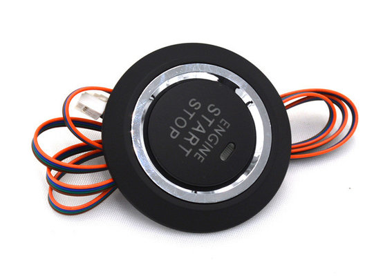Engine Push Button Start Smart Key Alarm System , 3 - 5 Mters Auto Car Central Locking System