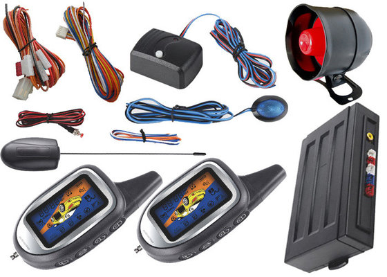 Remote Starter Car Central Door Locking System , Side Door Alarm Vehicle Anti Theft System