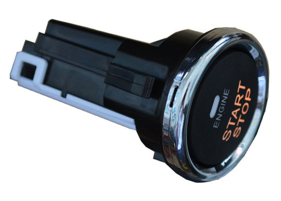 Orange Led Indication Light Start Stop Ignition Button , Long Start Engine Button Universal Type