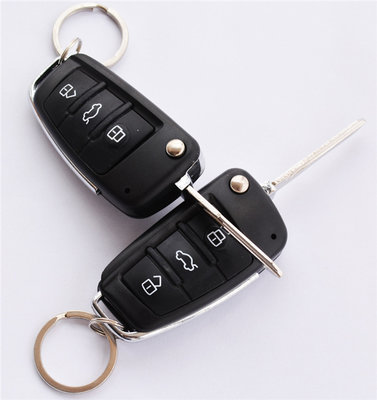 LED Indication Car Alarm Keyless Entry System With Lock Or Unlock Car Door Outside Learning Button