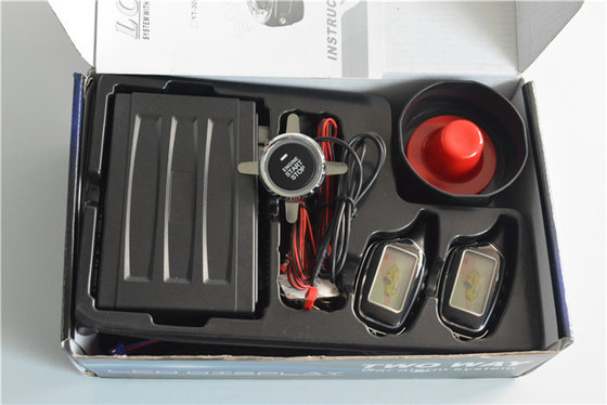 Electric Car Starter Auto Car Alarm System With Auto Window Rolling Up Negative Output