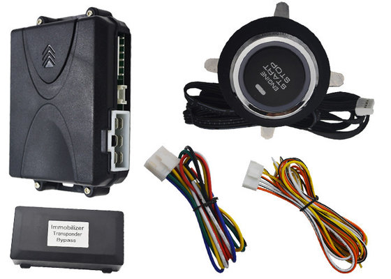 Car Ignition Button Start Stop Engine System With Bypass Output Fitting those chip key cars