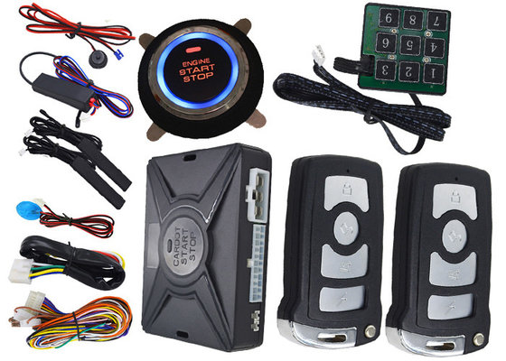 Passwords Smart Car Alarm System Ultrasonic Car Alarm With Remote Start stop smart anti robbery function
