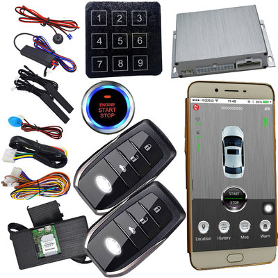 Cardot Gps Smartphone Car Alarm Smart Start Remote Start Car Door Keyless Start Stop Engine