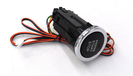 Fully Functional Keyless Engine Start Stop System , Long Button Ignition Remote Start Alarm System