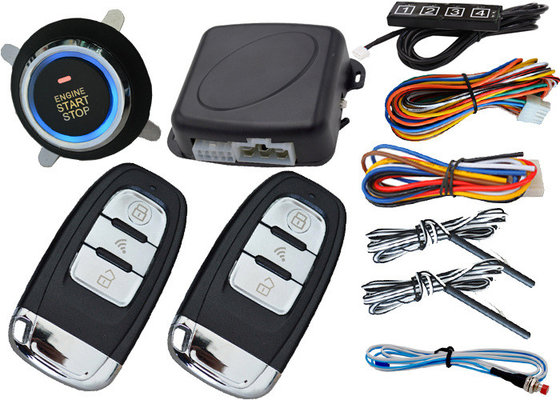 Rfid Anti Theft Feature Smart Car Alarm System With Engine Start Stop Button