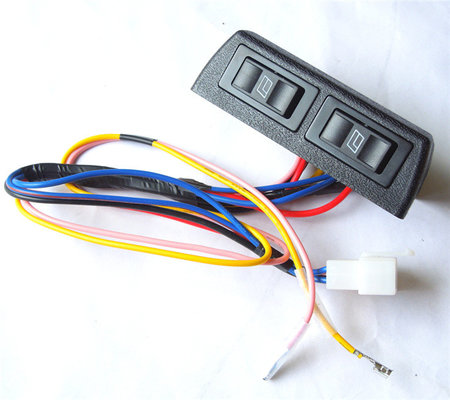 Automotive 2 Doors Electric Power Window Kits For Cars With One Button Window Up Down