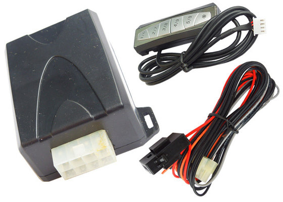 Valet Mode Automobile Security Systems , DC 9v - 16v Voltage Remote Keyless Entry System For Cars