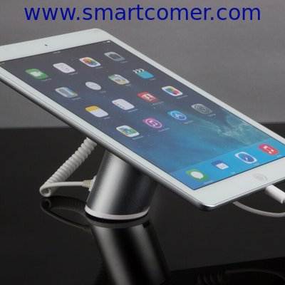 COMER anti-theft alarm mobile phone security display magnetic holders with charging cable lock devices