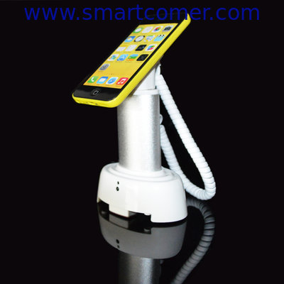 COMER 7" tablet security alarm counter display stands with charging function and alarm sensor