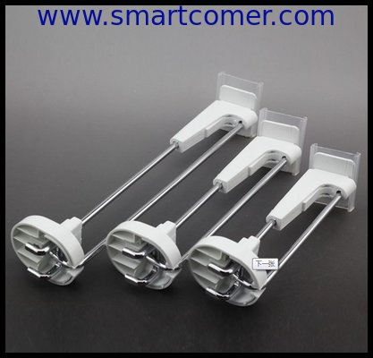 COMER Supermarket security display hooks eas slatwall pegboard security display hook with lock