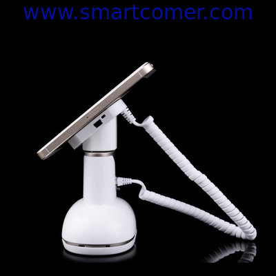 COMER antitheft alarm cable locker devices independent locking mount for mobile phone alarm display stands