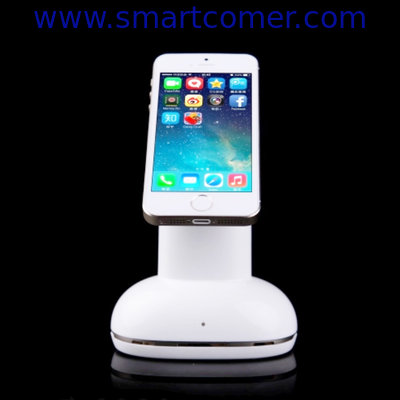 COMER antitheft alarm cable locker devices independent locking mount for mobile phone alarm display stands