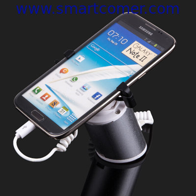 COMER antitheft locking devices for hot selling mobile phone security display alarm stand without gripper