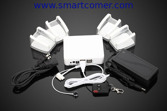 COMER anti theft alarm controller display stand phone for mobile anti-theft and mobile phone display