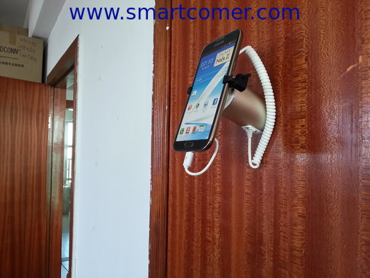 COMER anti-theft alarm mobile phone security  table display bracket with telephone charging cord