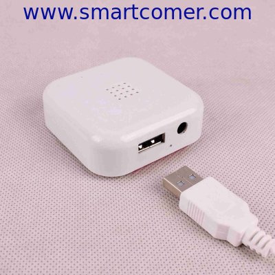 COMER remote control security alarm controller laptop cellphone display system with alarm sensor