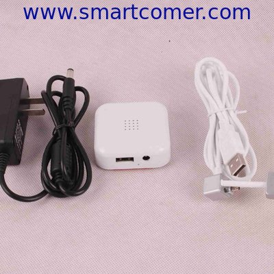 COMER remote control security alarm controller laptop cellphone display system with alarm sensor