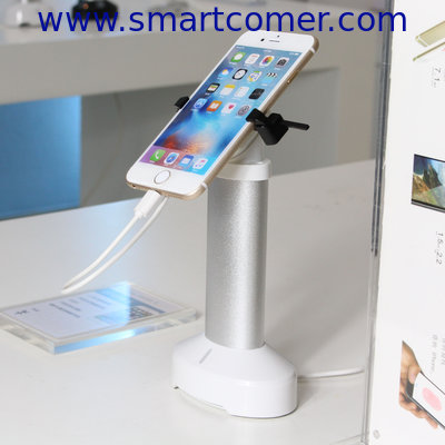 COMER Mobile phone stores table alarm display device anti-theft display stand gripper