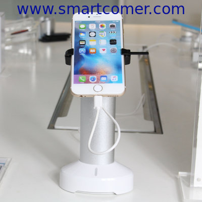 COMER China Hot sale Smartphone Security Display Stand With Adjustable Gripper Alarm Sensor