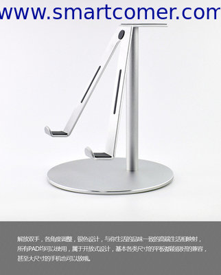 COMER tablet Display security bracket smartwatch desk holder 2 in 1